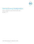 Dell Networking S3148p/S3124 Switch Configuration Guide | Manualzz