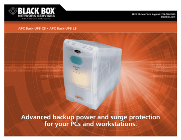 Black Box CS User manual | Manualzz