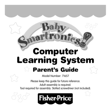 Fisher-Price Computer Learning System 71657 Manual | Manualzz