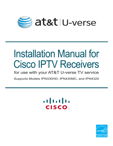 Installation Manual for Cisco IPTV Receivers | Manualzz