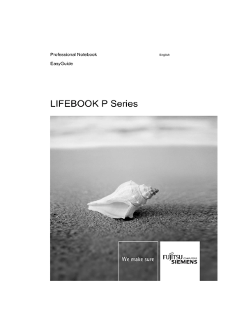 Fujitsu LIFEBOOK P7120 Operating Manual | Manualzz