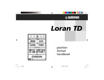 Loran C receiver User Manual - GARMIN | Manualzz