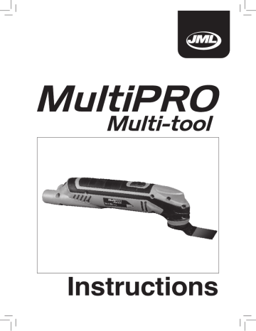 JML MultiPRO Multi-tool Instructions | Manualzz