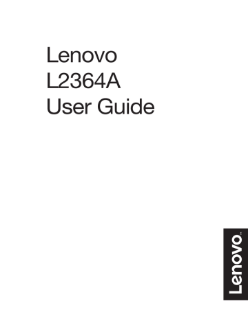 Lenovo L2364A User Guide | Manualzz