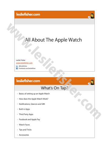 Apple Watch User Guide | Manualzz