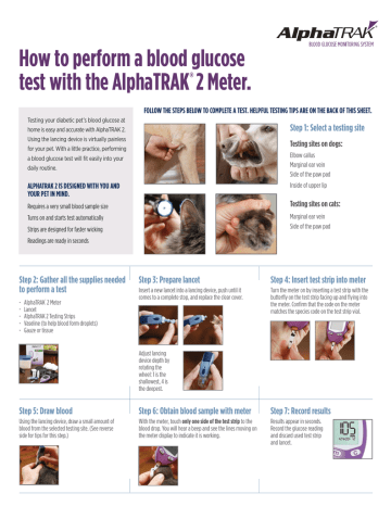AlphaTRAK 2 User Manual - Blood Glucose Meter | Manualzz