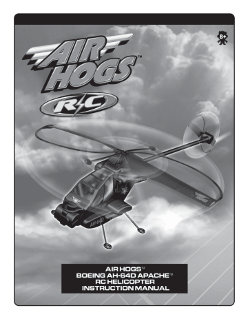 Air Hogs Boeing AH-64D Apache RC Helicopter Instruction Manual | Manualzz