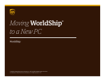 UPS WorldShip Installation Instructions | Manualzz