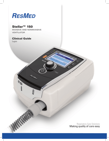 Ventilator Stellar 150 Clinical Guide | Manualzz