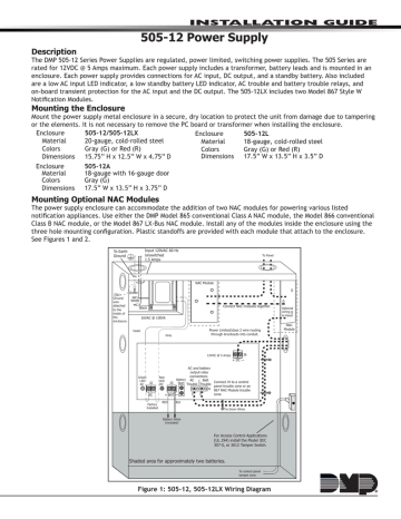 DMP Electronics DMP 505-12 Installation manual | Manualzz