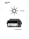 Agilent 34401A 数字万用表用户手册 | AI 聊天和 PDF 下载 | Manualzz