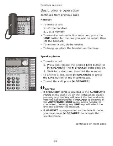 Basic phone operation | Manualzz