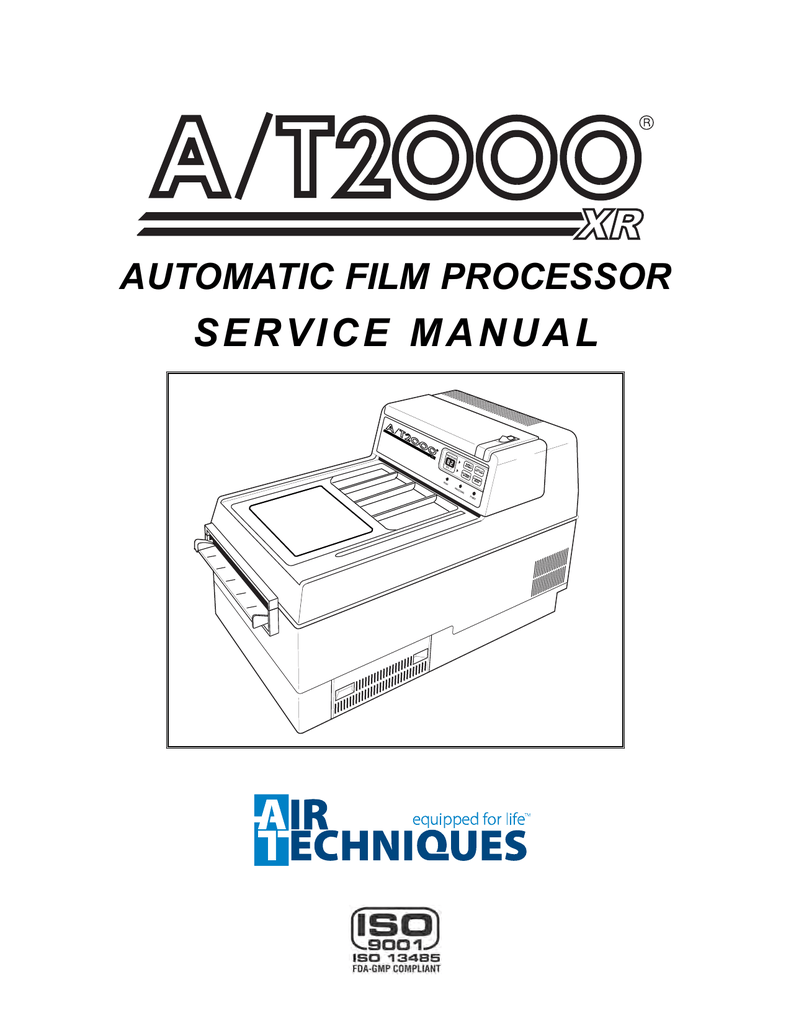 Air Techniques A/T2000 XR Service manual | Manualzz