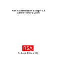 RSA Authentication Manager 8.1 Administrator's Guide | Manualzz