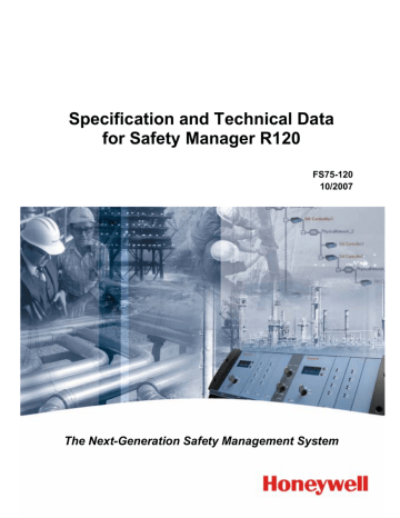 Honeywell Specification and Technical Data | Manualzz