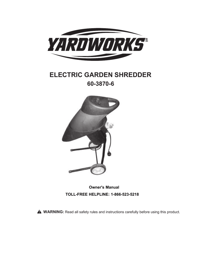 Qualcast Garden Shredder Instructions | Fasci Garden