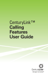 CenturyLink Voicemail User Guide | Manualzz