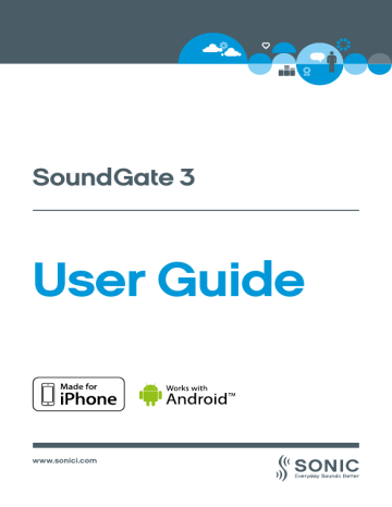 Sonic SoundGate 3 User Guide | Manualzz