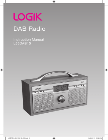 Logik L55DAB10 Instruction manual | Manualzz