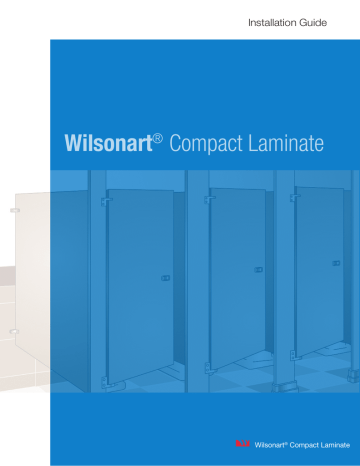 Wilsonart Compact Laminate Installation Guide | Manualzz