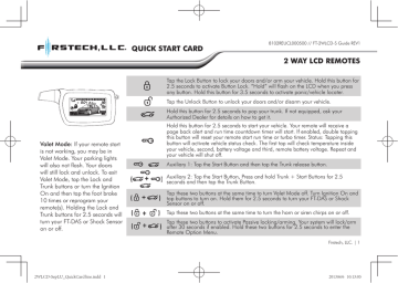 Compustar RF-2WT9-FM / 2WT9R-FM Quick Start | Manualzz