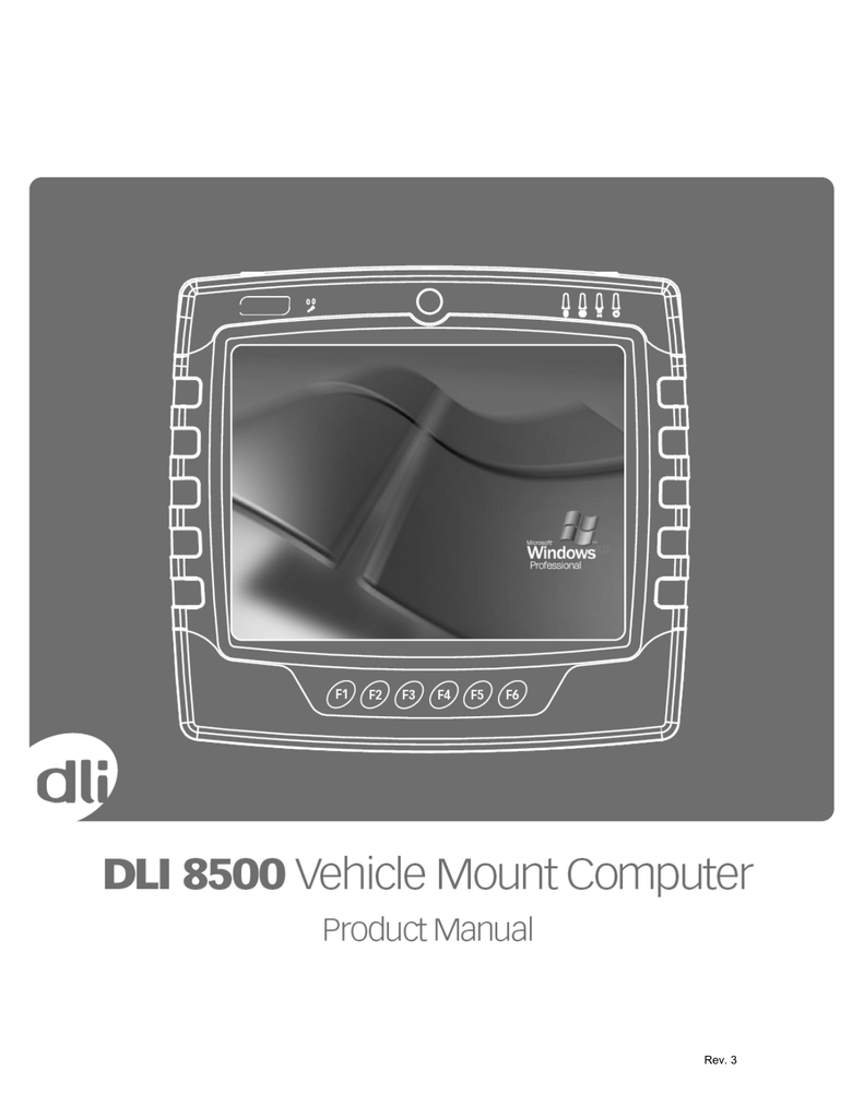 DLI 8500 Product manual | Manualzz