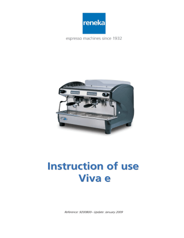 reneka Viva E & Viva S Espresso Machine Instruction Manual | Manualzz