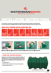 Sensor Systems Watchman Niveau User Manual + AI Chat | Manualzz