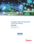 Xcalibur User Guide - Data Acquisition and Processing | Manualzz