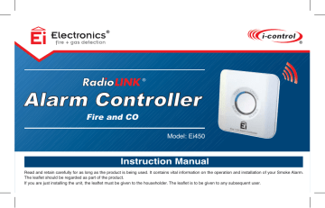 Ei Electronics Ei450 Instruction manual | Manualzz
