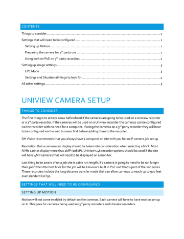 Uniview IP Camera 200 User Manual | Manualzz