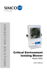 Simco Ioncell User Manual | Manualzz
