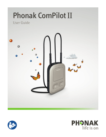 Phonak ComPilot Air II User guide | Manualzz