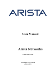 Arista Network Switches User Manual - Port Channels and LACP | Manualzz