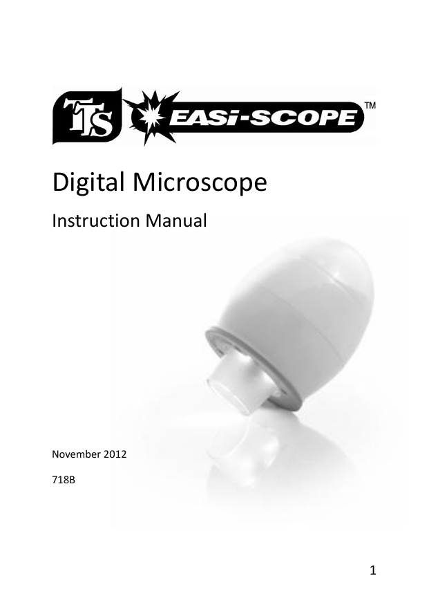 TTS Easi-Scope Instruction manual | Manualzz