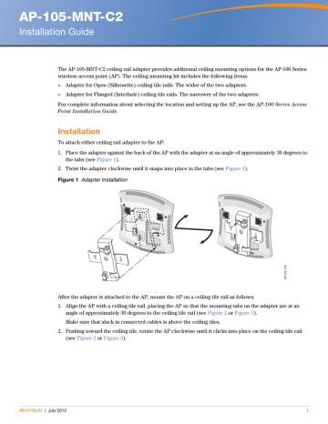 Aruba IAP-104 Access Point Installation Guide | Manualzz