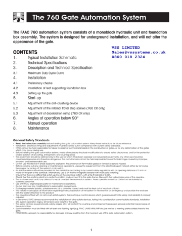 FAAC 760 manual | Manualzz