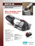 Signode BXT Operation, Parts and Safety Manual | Manualzz