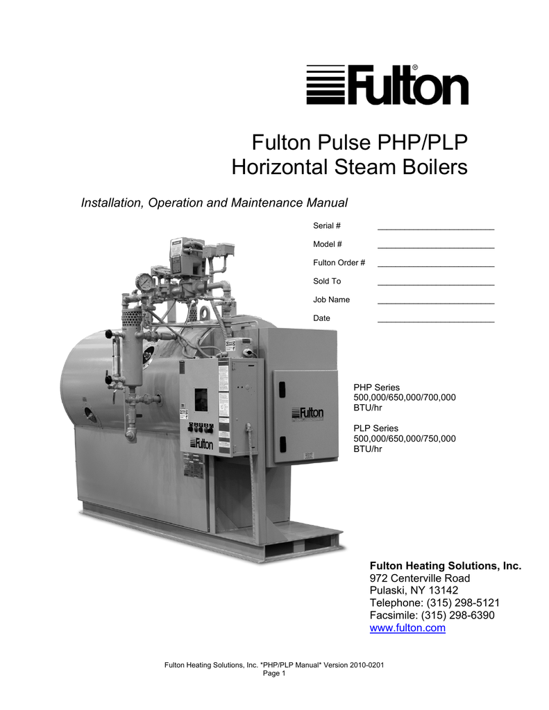 Fulton Steam Boiler Wiring Diagram - Wiring Diagram and Schematic