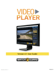 WatchGuard Video Player 4.1 User Guide | Manualzz