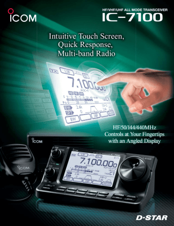 ICOM IC-7100 Specification | Manualzz