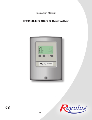 Regulus SRS 3 solar controller Instruction Manual | Manualzz
