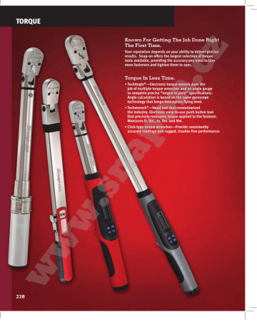 Snap On Torque Wrench Repair Parts | Reviewmotors.co