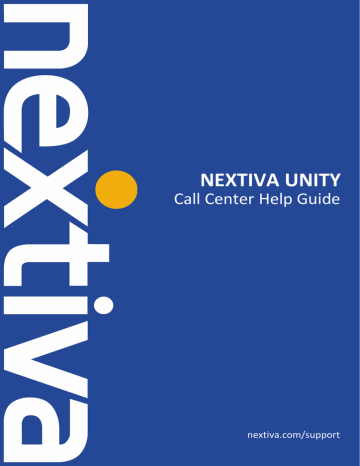 Nextiva Unity User Guide | Manualzz