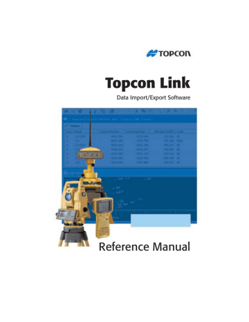 Topcon Link Reference Manual | Manualzz