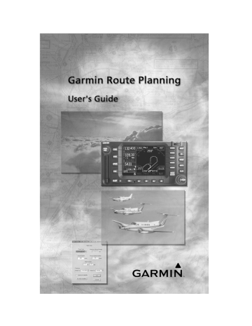Garmin GNS™ 480 Quick Reference Guide | Manualzz