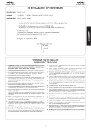 FAAC 455 D - Manuale utente, Manuale di installazione, Manuale di istruzioni