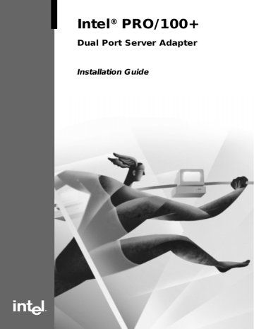 Intel PRO/100+ Dual Port Server Adapter Installation Guide | Manualzz