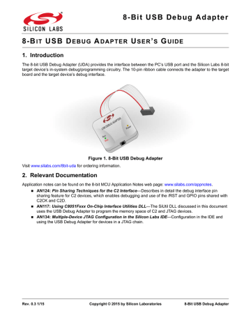 Silicon Labs 8-Bit USB Debug Adapter User's Guide | Manualzz