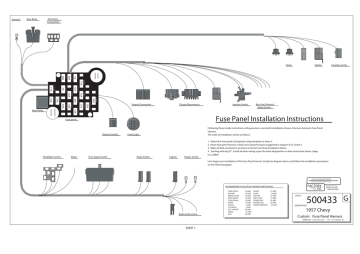 Fuse Box Wiring Diagram 1957 Chevy Bel Air - Wiring Diagram